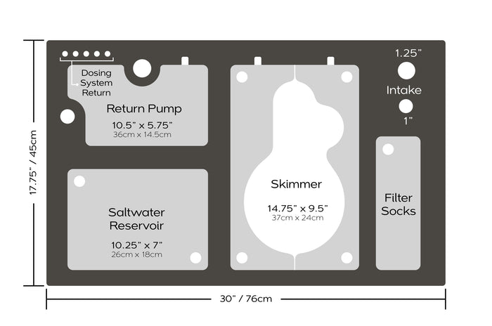 Pro Sump 400 Filtration Sump – SR Aquaristik