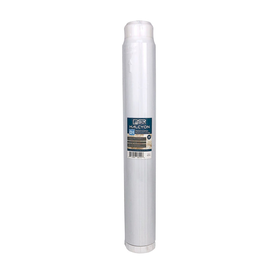 Halcyon 20" Deionization Replacement Cartridge with Color Change Resin ...